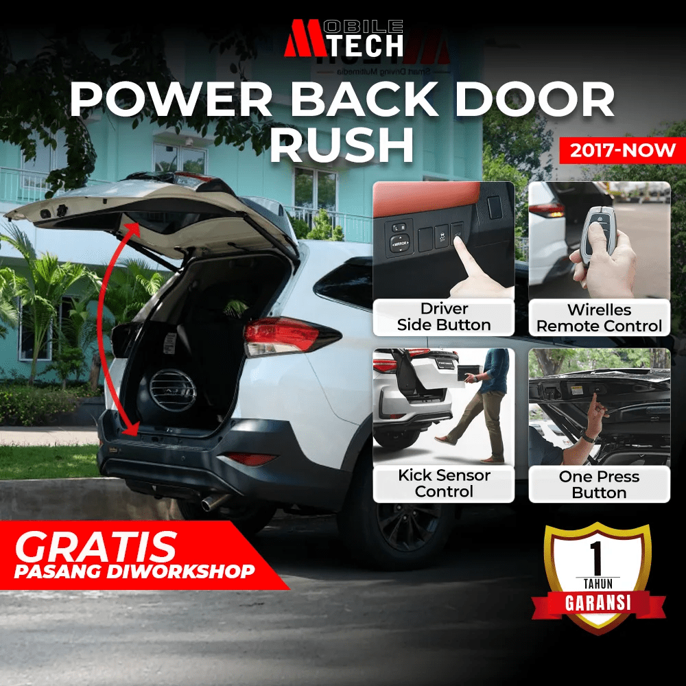 Power Back Door New Rush / Terios Mobiletech Pintu Otomatis - PBD ...